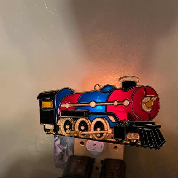 Train Night Light - Etsy