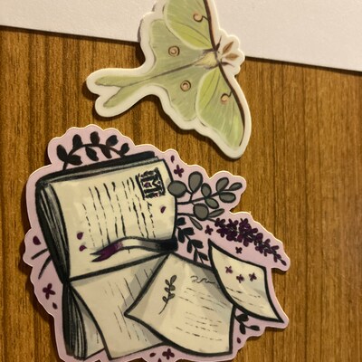 Sticker: Proud Book Lover Subtle Pride Bookmarks Pastel - Etsy