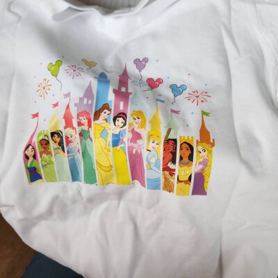Disney Princess Castle Shirt, Disney Vacation Sweatshirt, Disney Princesses Squad Hoodie, Disney ...