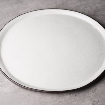 Ceramic Dinnerware Set for 2, Main Course Plates, White Modern Ceramic ...