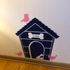 Personalized Dog Decal | Dog House Wall Vinyl | Dog Name Sticker | Pet ...