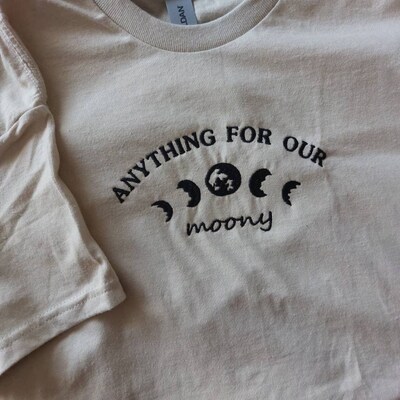 Embroidered Anything for Our Moony Sweatshirt, Harry Fandom Unisex ...