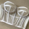 Corset Mesh Bobbinet / Finer Corset Mesh Fabric for - Etsy