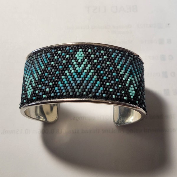 Brick Stitch Earrings PDF Pattern, Winter Christmas Snowflakes Miyuki ...