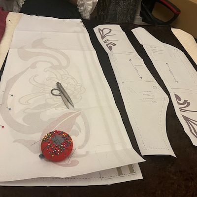 Hu Tao Genshin Impact Cosplay Sewing Pattern, Hu Tao Costume, Genshin ...