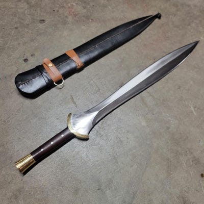 Greek Kopis-21 Inches Long Blade Hand Forged Kopis Sword-kopesh-machete ...