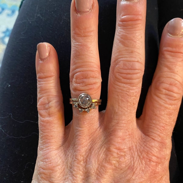 Mountain Peaks • Men's Hand Carved Mountain Range Wedding Ring - Etsy