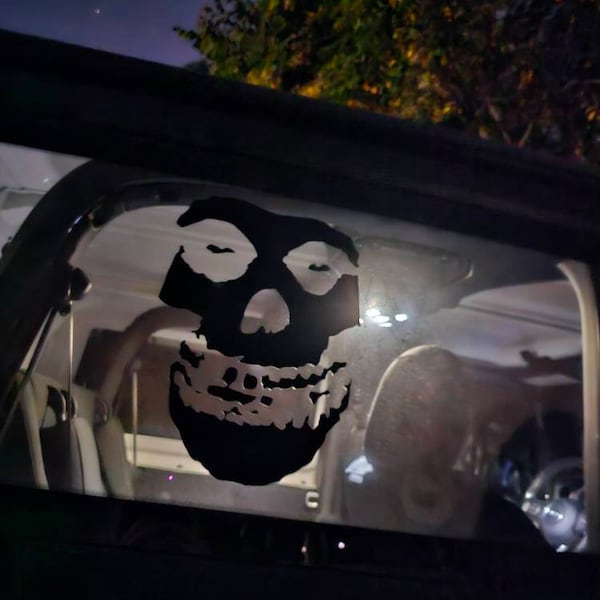The Misfits Skull Vinyl Sticker Decal Car Sticker Punk Danzig PICK SIZE ...