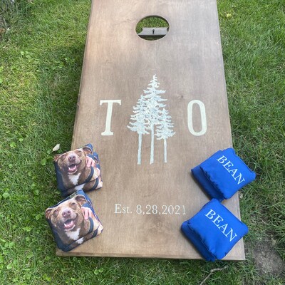 Deluxe Custom Made Cornhole Boards - Etsy