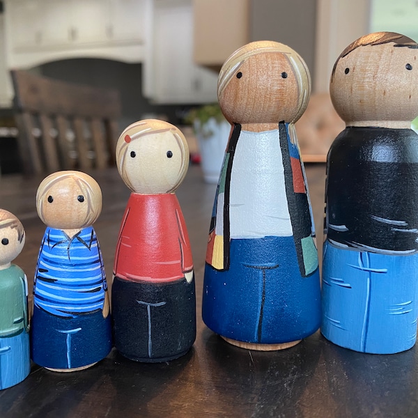 Mini Me Custom Family of 5 Preorder for 2021 - Etsy