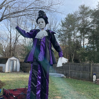 Circus Mime Stilt Costume - Etsy