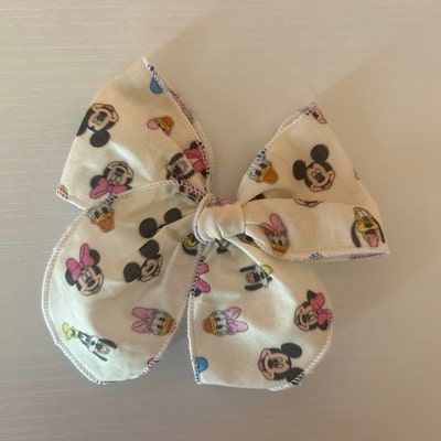 Minnie Mouse Mickey Mouse Hair Bow, Disney Bow, Disney Parks Bow ...