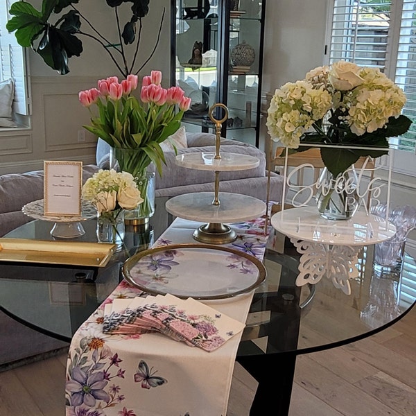 Butterfly Cake Stand | Perfect for Wedding Decorations, Birthday Party ...