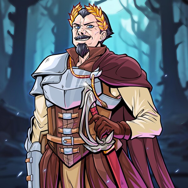 Personalized Character Art Dnd Custom Commission Character Dungeons ...