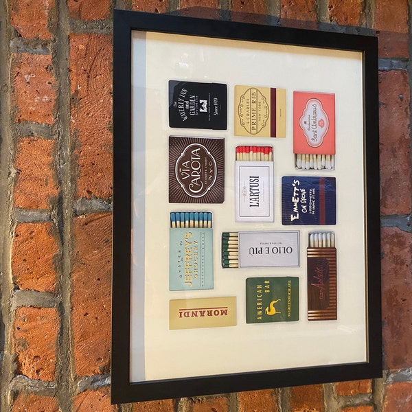 Atlanta Restaurant Matchbook Print | ATL Matchbooks | Vintage Matchbook ...