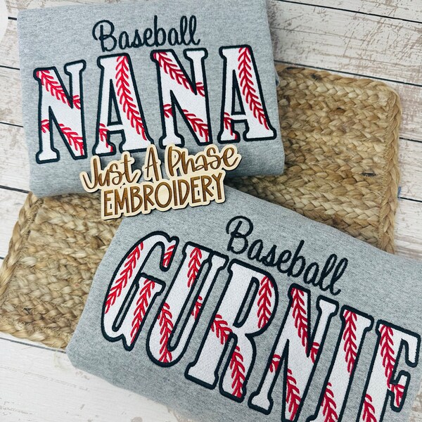 Baseball Alphabet Embroidery Designs - Full A-Z (digital Download) - Etsy