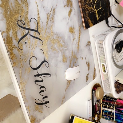 Custom Desk Pad, Multiple Sizes, Personalized Desk Cushion Pad ...