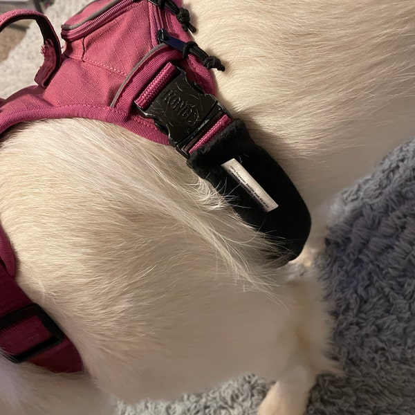 Dog Harness Padding Cover - Harness Huggies | Soft Fleece Fabric Dog ...