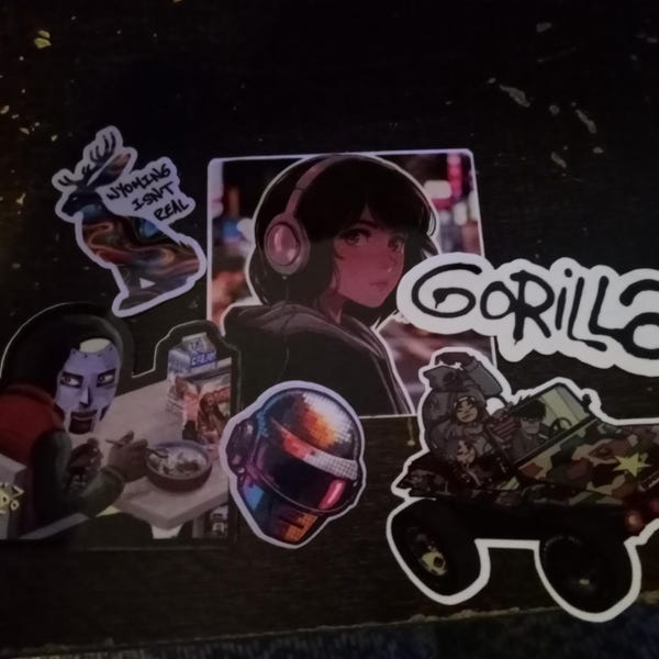 Gorillaz | Sticker | Murdoc Sticker | "demon Days" | Iconic Indie Album ...