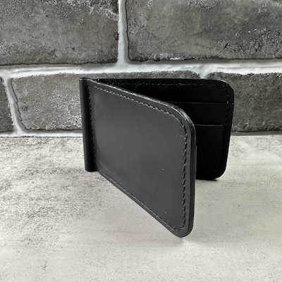 Leather Wallet Pattern/diy/leather Money Clip Pdf - Etsy