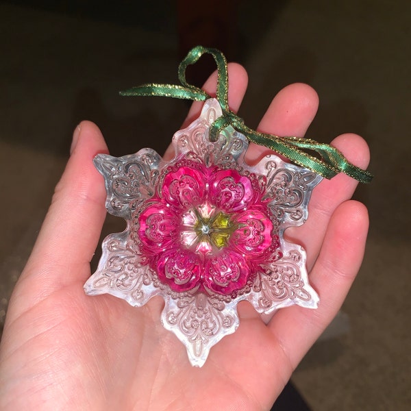 Naturally Shaped Double Heart Rock. 3/4 X 3/4 Smaller Heart Rock Glued ...
