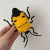 Rubber Ducky Isopod From Felt Realistic Roly Poly Duck Felted Isopod ...