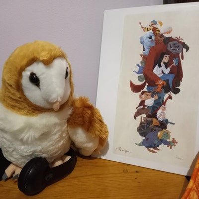 Sarah and Her Friends, Labyrinth Tribute Fine Art Print Hoggle, Sir ...