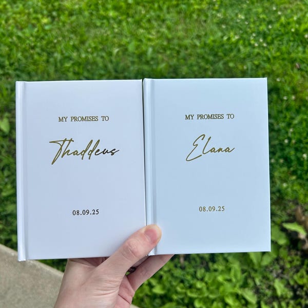 Personalized Linen Guestbook | Custom Wedding Guest Book | Reception ...