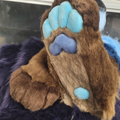Kemocube's Fursuit Slim Sock Paws Pattern Digital PDF Download - Etsy