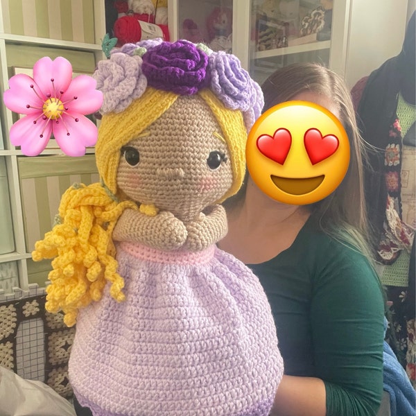 Patron Ramo Rapunzel en Español - Etsy España