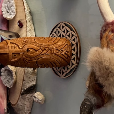 Jormungandr Serpent Viking Shield, Medieval Shield, Norse Shield, Larp ...