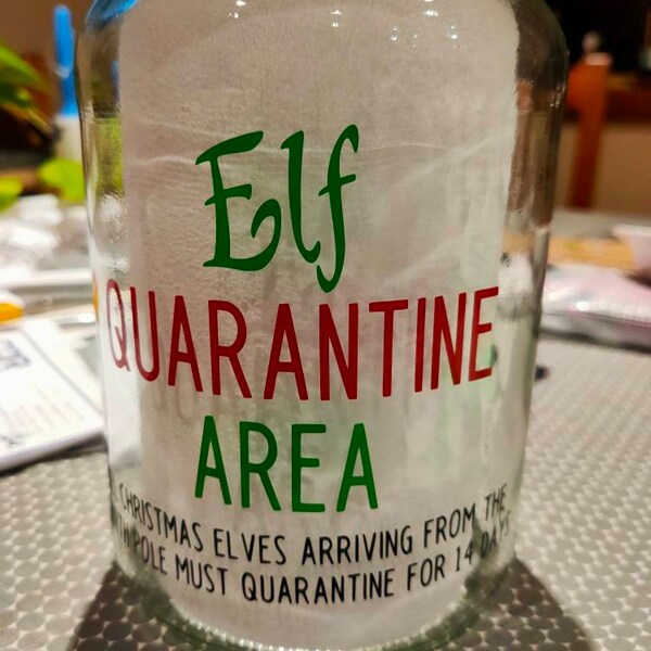 Elf Quarantine SVG File - Christmas Elf Quarantine Cut Files ...