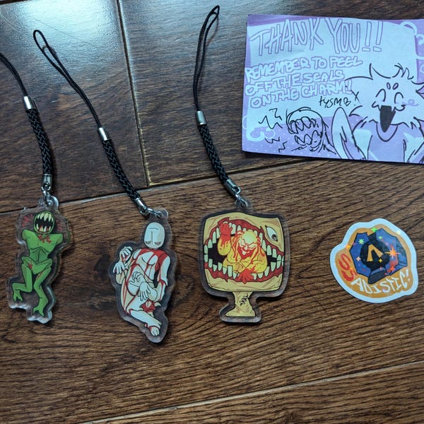 Mini Ultrakill Phone Charms - Etsy