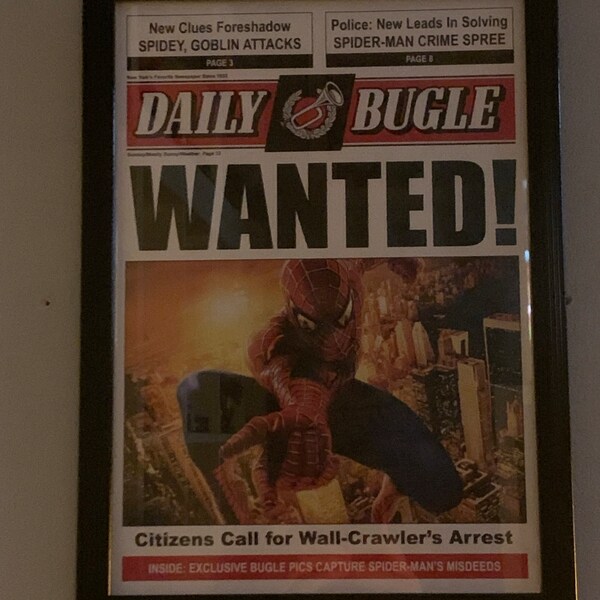 Supergirl CATCO Magazine Fan Art Front Page - Etsy