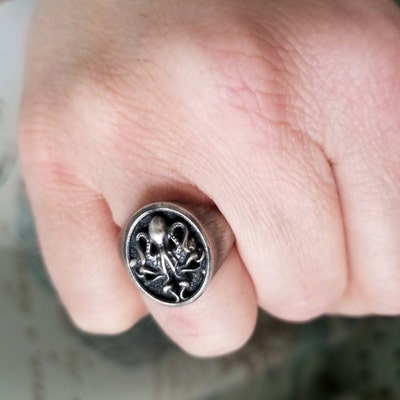 Japanese Koi Fish Band Ring, Handmade Men Ring, Mens Ring, Unique Ring ...