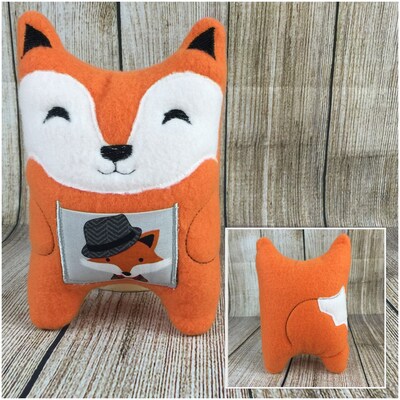 ITH Tooth Fairy Fox Stuffie DIGITAL DOWNLOAD Embroidery Machine Design ...