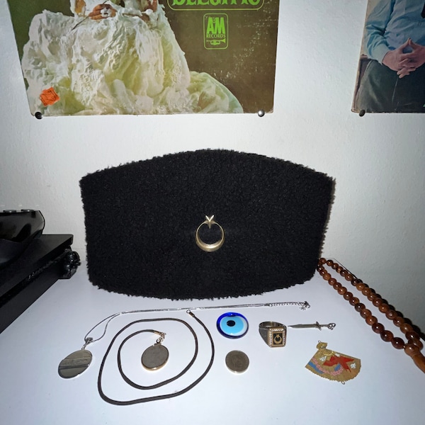 Atatürk Kalpak Hat – Black Sheepskin Handmade Turkish Leather Hats ...