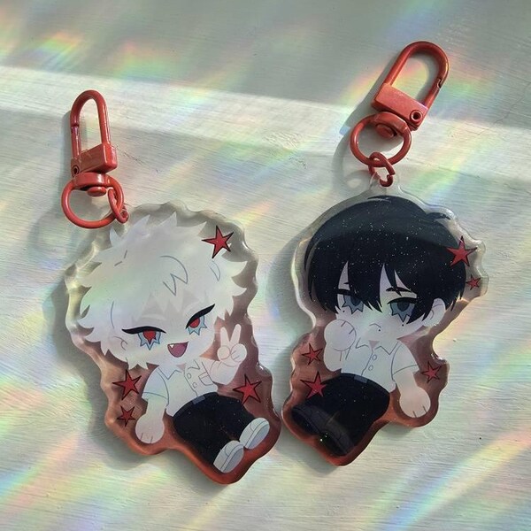 Alien Stage R7 Till & Luka Acrylic Charms - Etsy