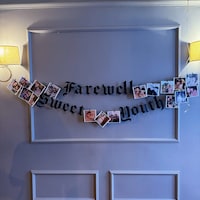 The Bach Parade Goth Banner, Gothic Bachelor Party, Emo Bachelorette ...