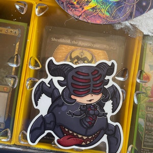 Chibi Sheoldred, Whispering One Sticker Inspired by Magic the Gathering ...
