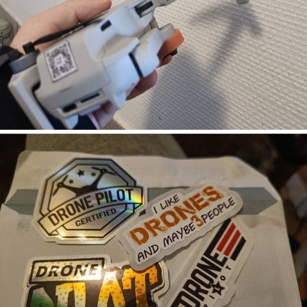 Dji Mini 3 PRO Flying Tigers Drone Decal Sticker Shark Teeth - Etsy