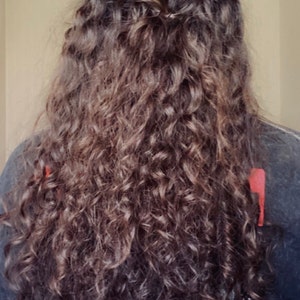 Set of 4: Curly Hair Pin, Screw, Twirl, Curly Hair Accessories ...