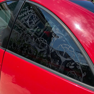 Unique Custom Quarter Window Decal Elevate Your Ride With - Etsy