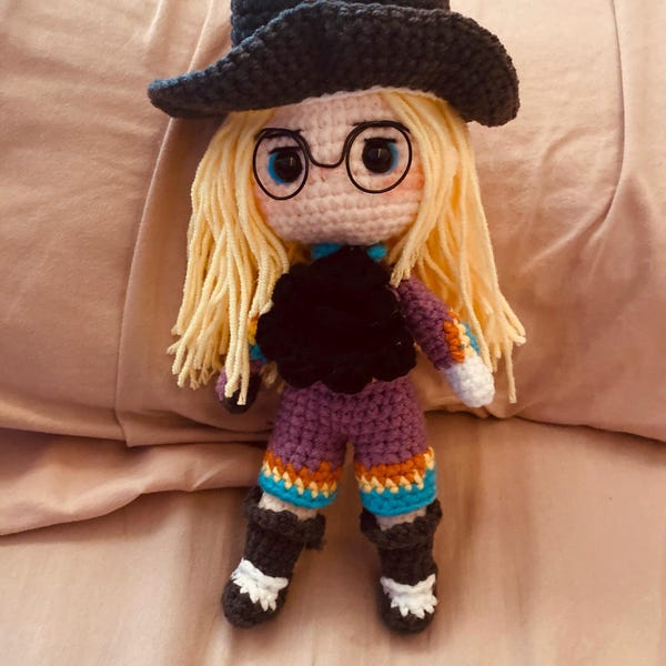 Fanmade Honkai Star Rail Amigurumi - Boothill Crochet Doll Amigurumi ...