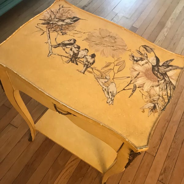 Vintage Rustic Rub on Transfer - Redesign With Prima - Furniture ...