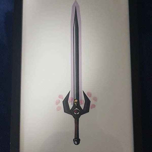 Everquest Ranger Earthcaller and Swiftwind Epic Swords Print (3 Sizes ...