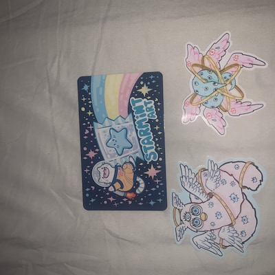 Biblically Accurate Angel Furby Glossy Waterproof Sticker Laptop Water ...