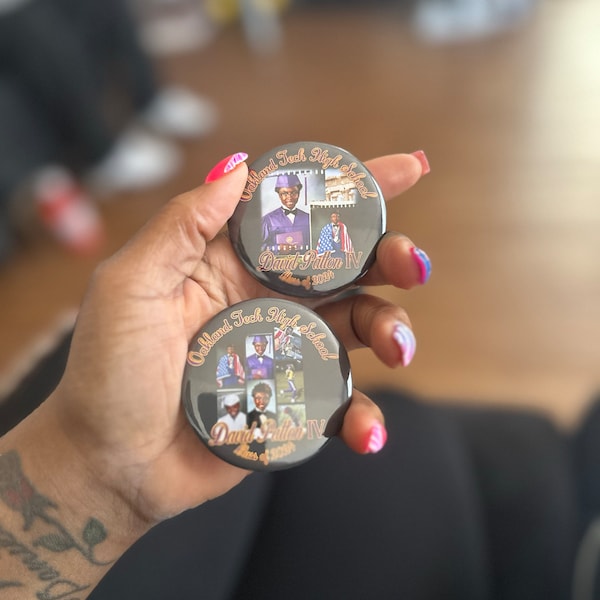 20 Class of 2024 Graduation 2 Inch Pin Back Buttons - Etsy