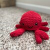 No Sew Crab Crochet Pattern: Create Your Own Cute Plushie Sea Creature ...
