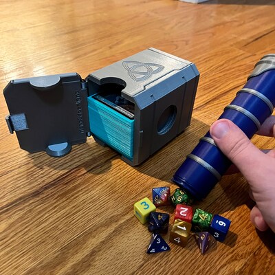 Mjolnir MTG Magic the Gathering EDH Commander Deck Box Thor's Hammer ...